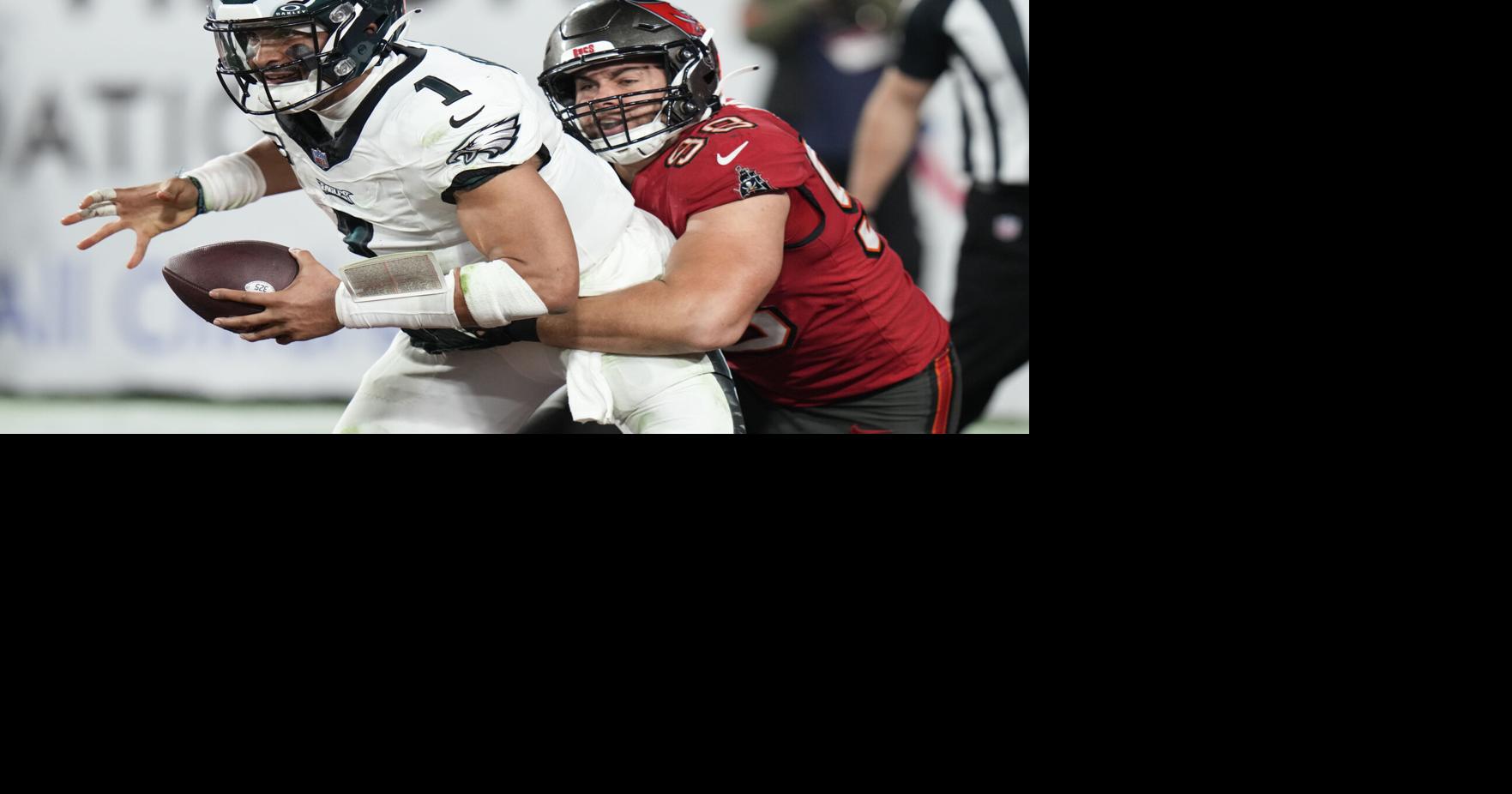 Eagles complete stunning collapse with lopsided playoff loss