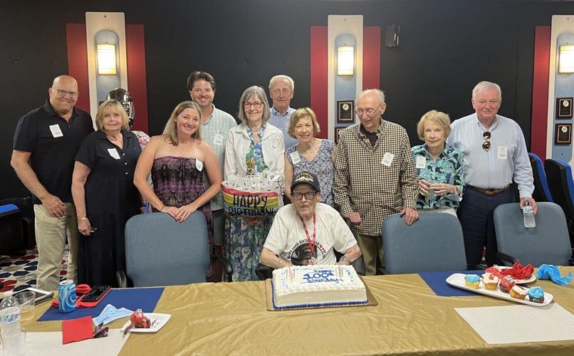 World War II veteran celebrates 100th birthday