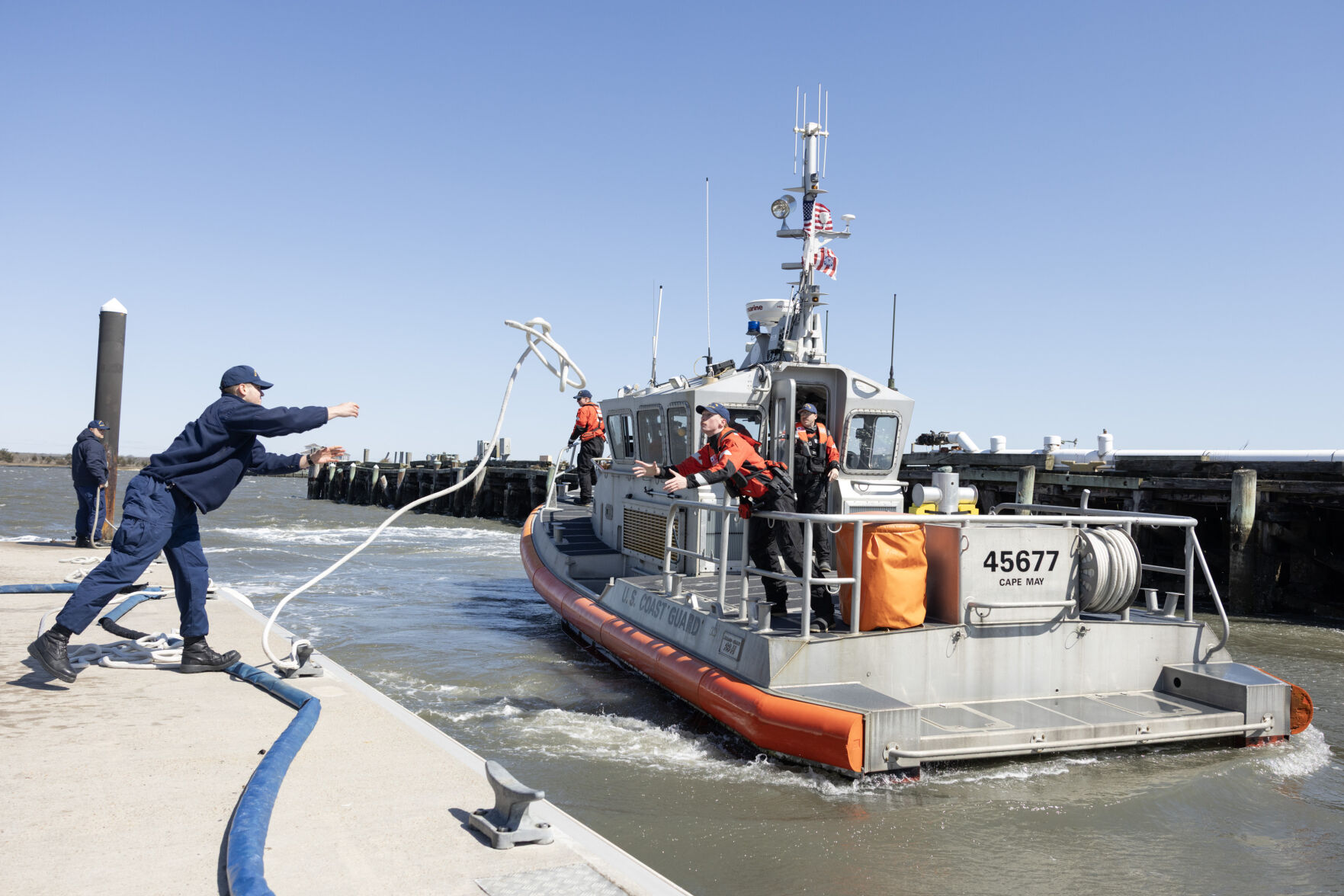 Coast Guard crews emphasize national security mission