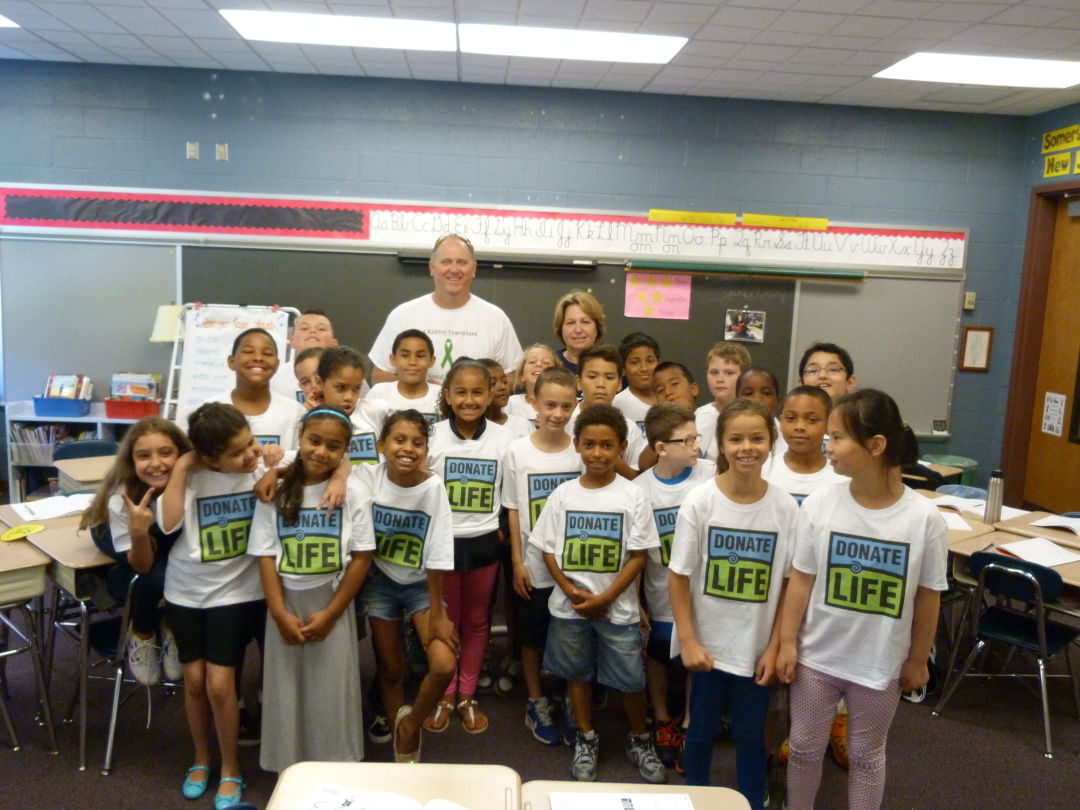 A first hand lesson in organ donation at Jordan Road School