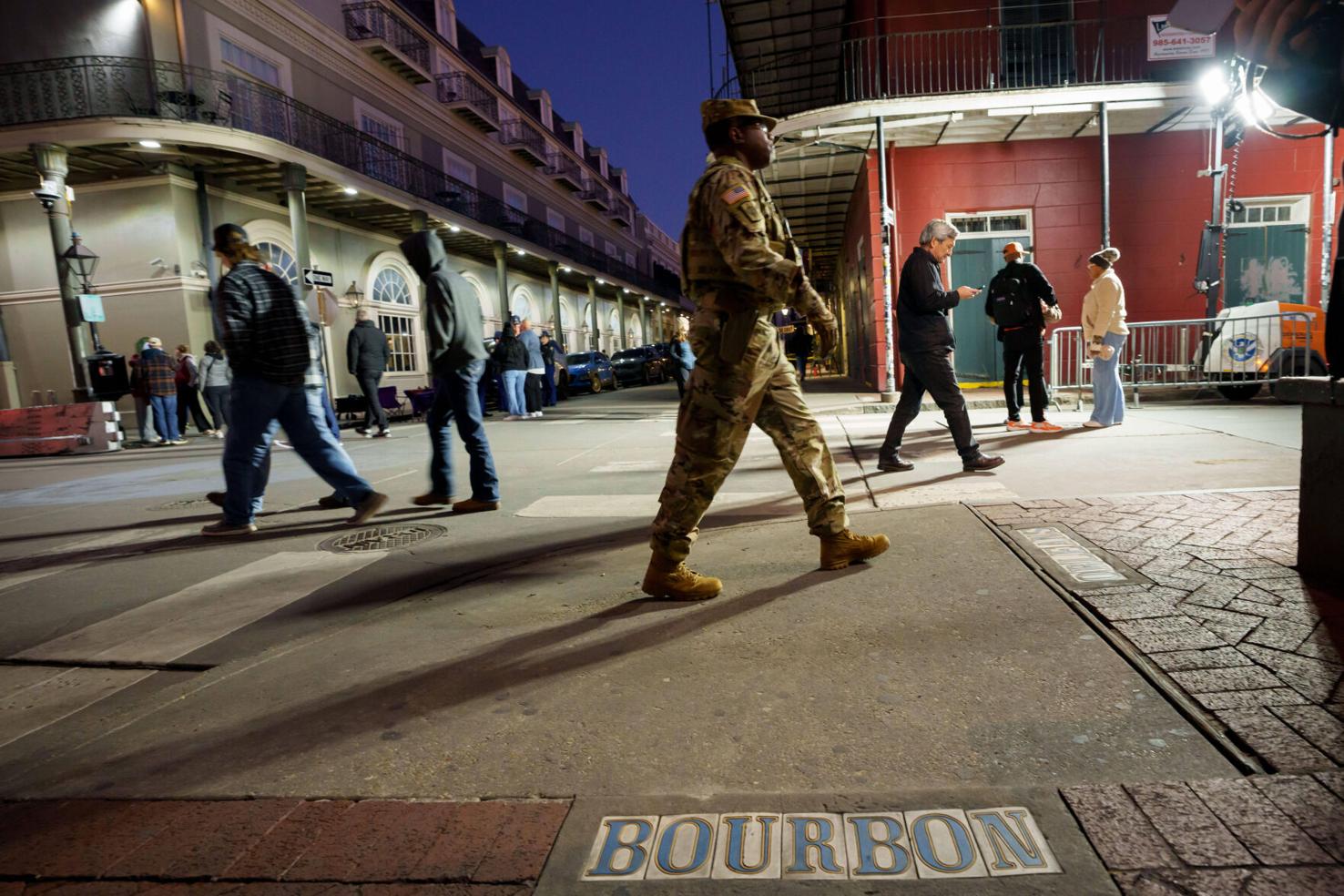 Violent crime falls again in Guard-patrolled New Orleans