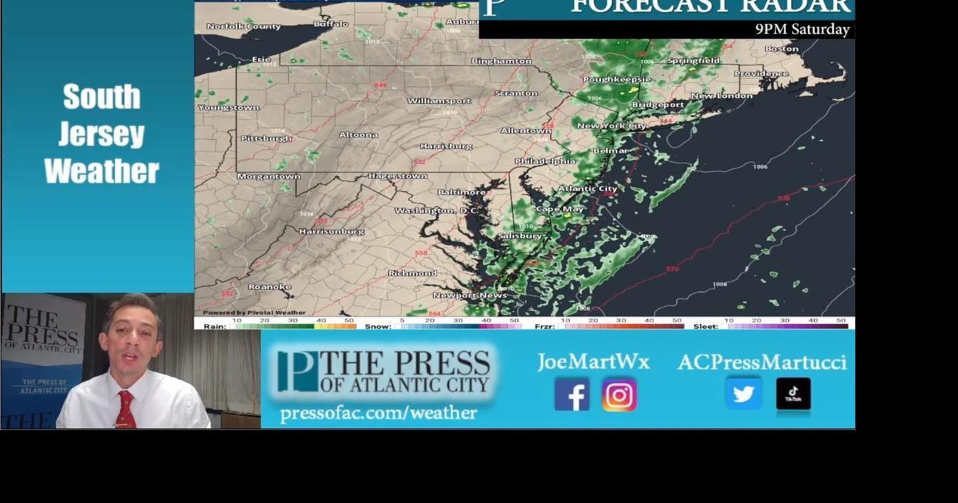 Meteorologist Joe Martucci's Thursday night forecast