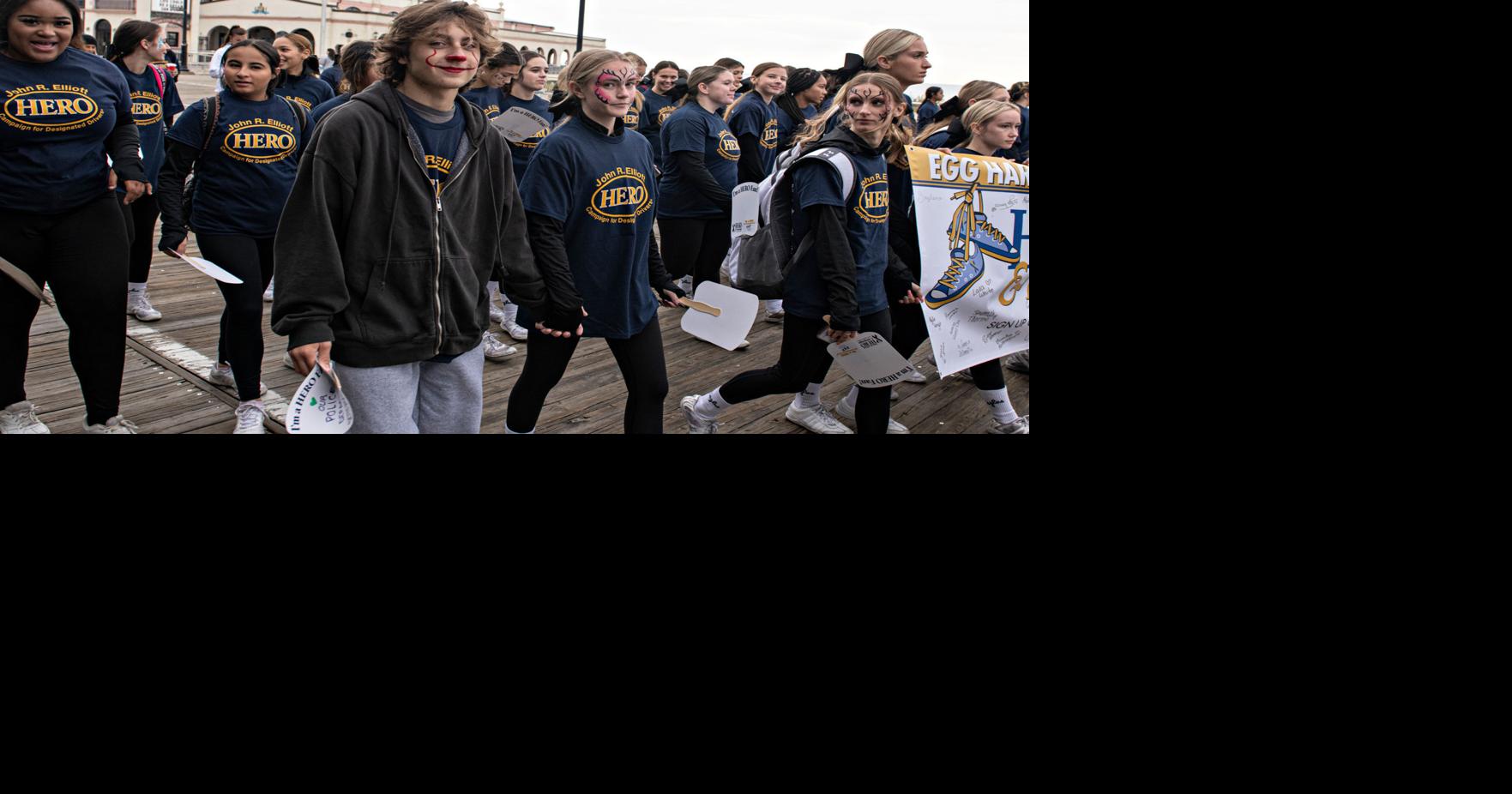 HERO Walk teams march in lockstep in fight against drunk driving.