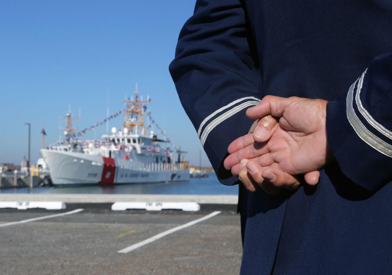 Photos from the U.S. Coast Guard Cutter ceremony
