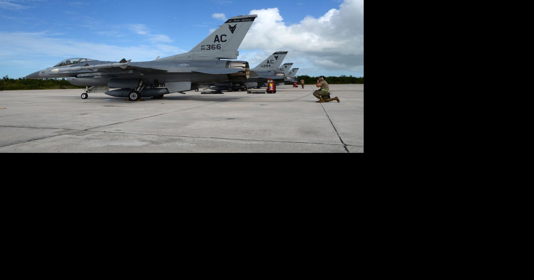 177th Fighter Wing conducting nighttime training missions