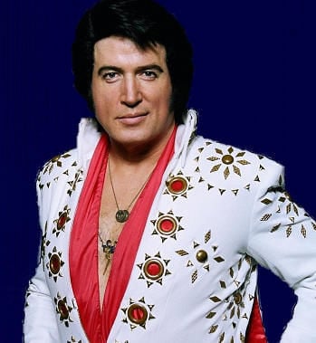 The 'true voice of Elvis' Doug Church has entered the building