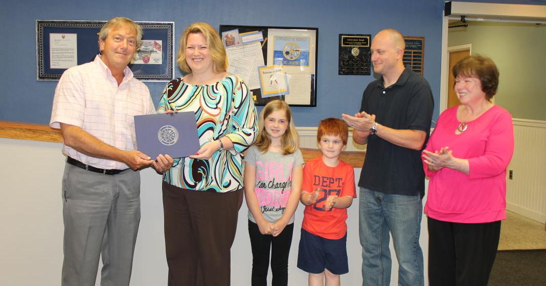 Anne Garrison honored as township’s Employee of the Month