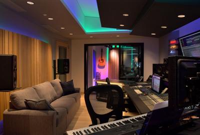 Beneath a Victorian house in Virginia, a recording studio lies hushed