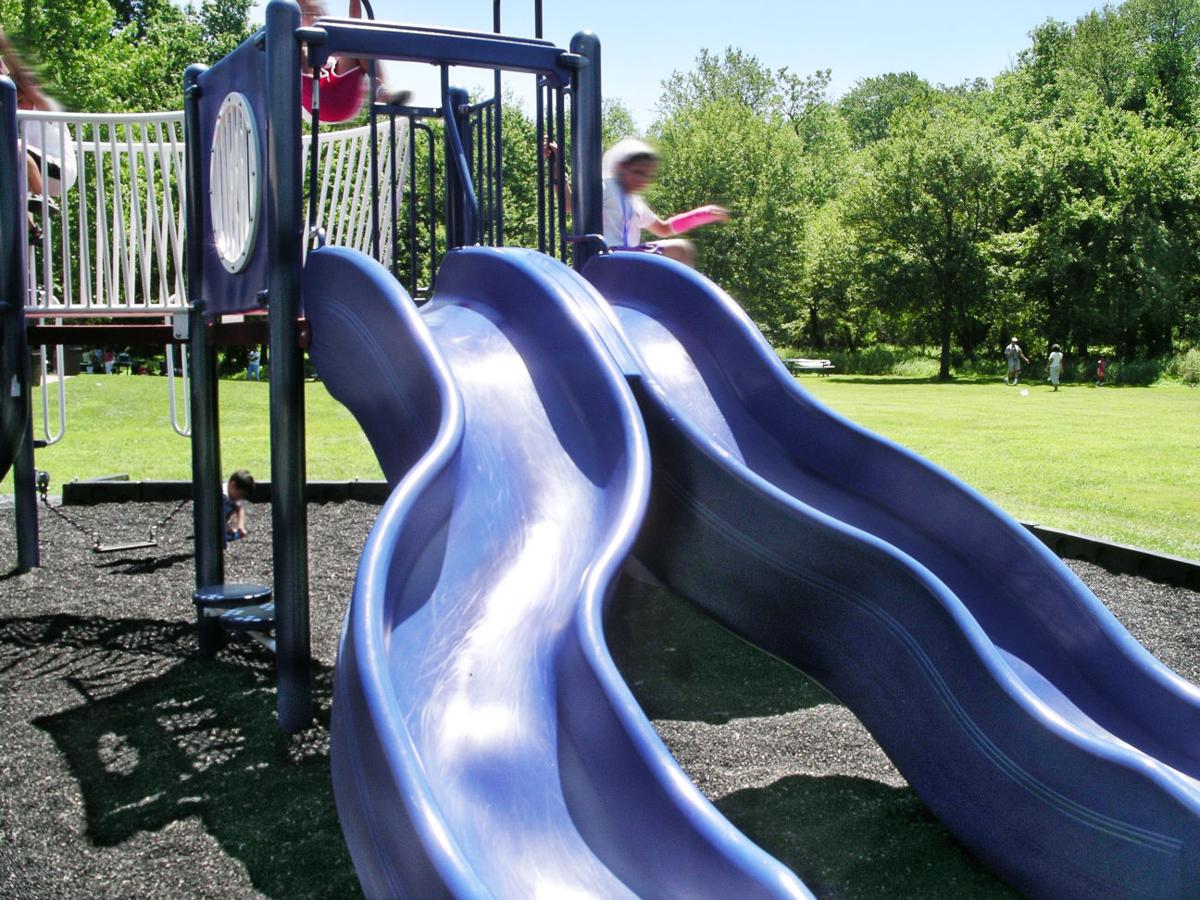 The Mom's Beat: Use caution when taking kids down the slide