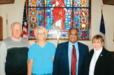 Pastor Randy Harry welcomed to Trinity United Methodist Church