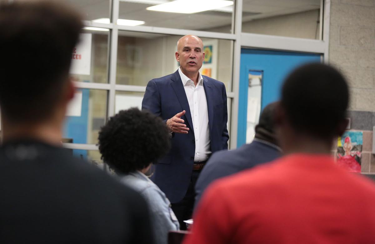 Joseph Jingoli at Atlantic City Boys and Girls club