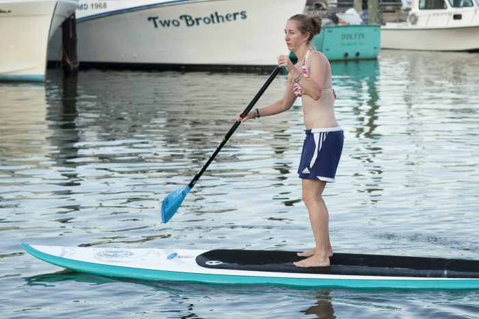 What is SUP? Fish Alley will teach you stand-up paddle boarding in Sea Isle