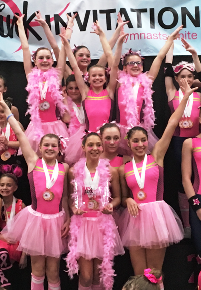 Blakes USAG Level 6 takes first place award