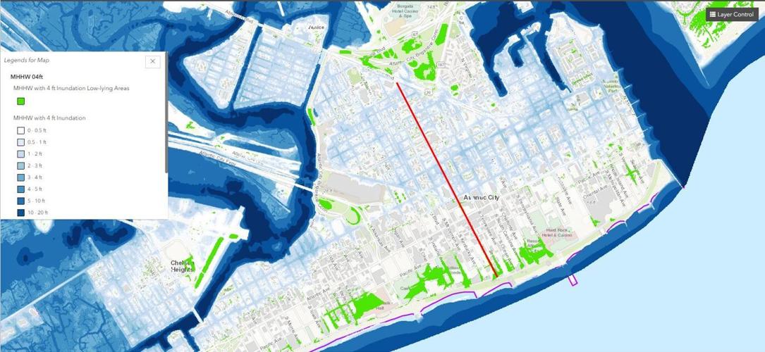 Extreme tidal flooding impacts South Jersey's oldest more than most