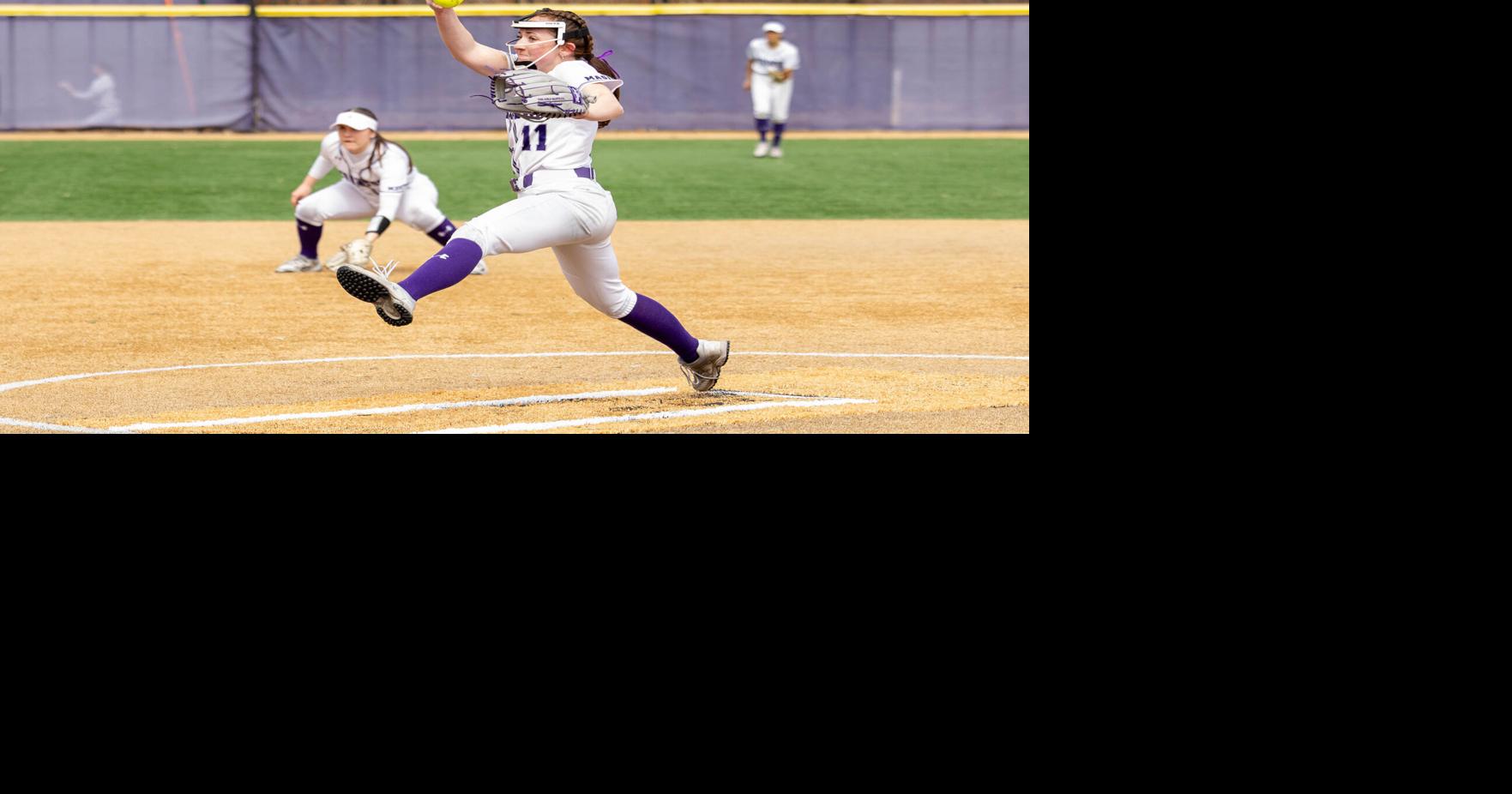 OLMA grad Emma Douglas improves to 7-1 for Scranton softball