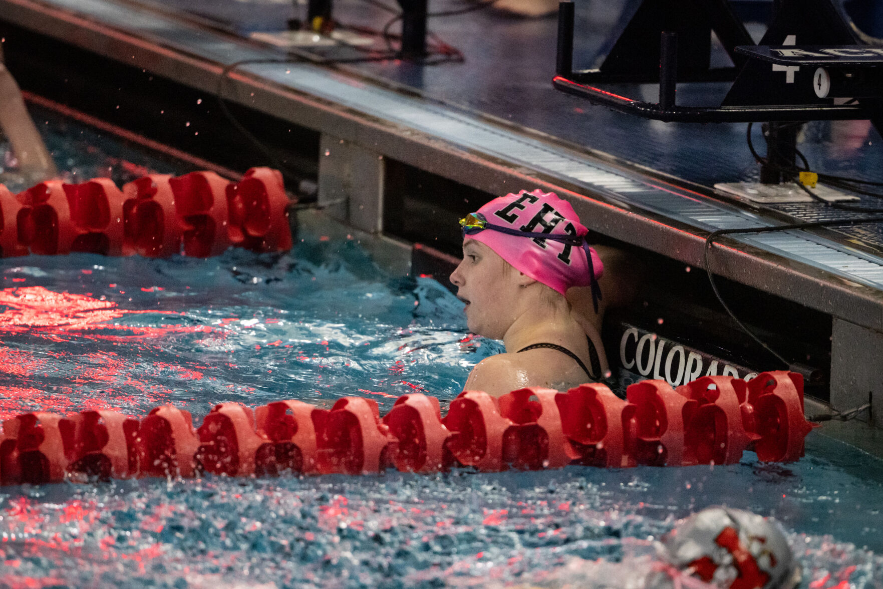 OLMA wins second straight CAL swimming title