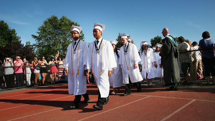 Class of 2014 at EHT High School told to enjoy life