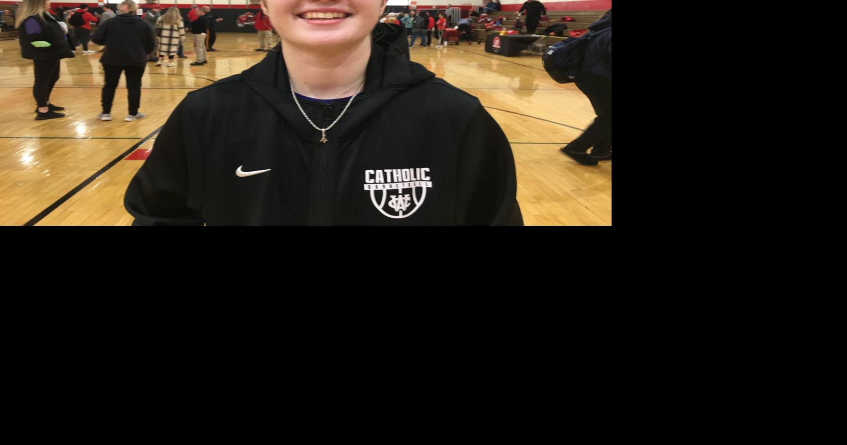 Wildwood Catholic's Kaci Mikulski scores 1,000th point
