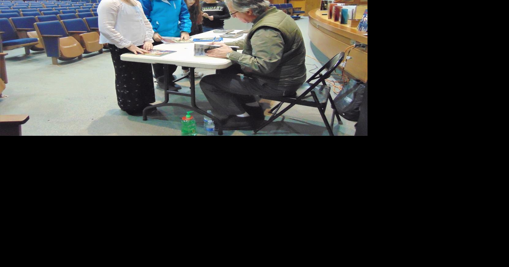 Author and illustrator Michael Dooling visits Hess School