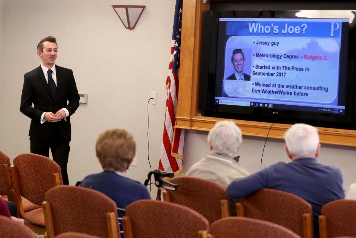 Meteorologist Joe Martucci talks Groundhog Day at Seashore Garden ...