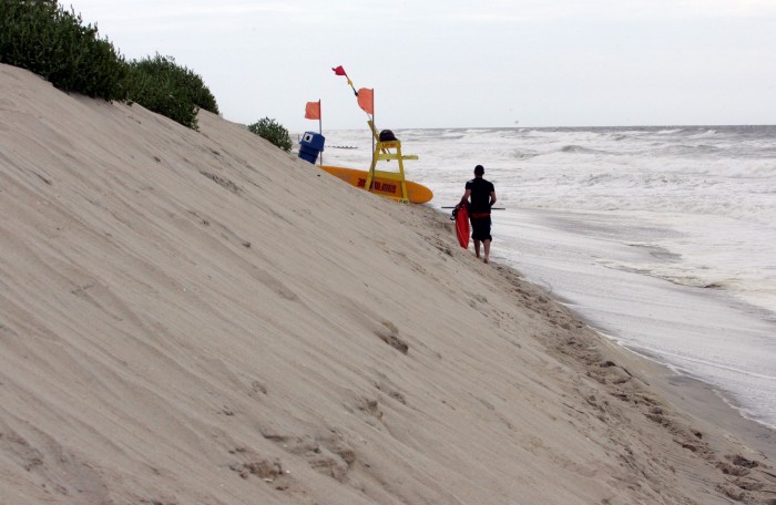 Beaches in Atlantic City and on Long Beach Island eroded by harsh ...