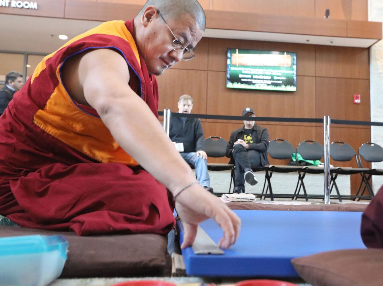 Tibetan monks visit Stockton University