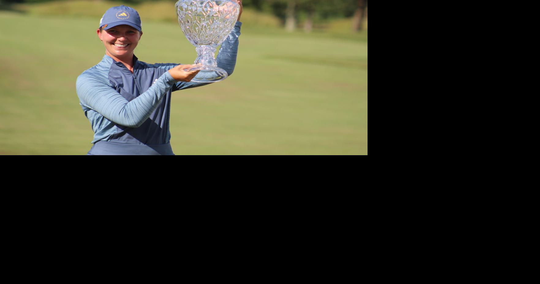 Linnea Strom sets record on way to ShopRite LPGA Classic win