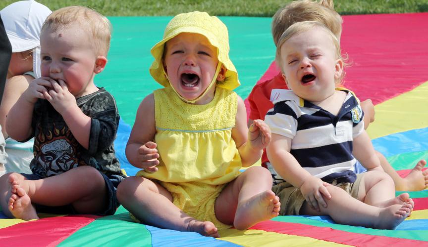 Wildwood baby waddle separates the crawlers from the bawlers