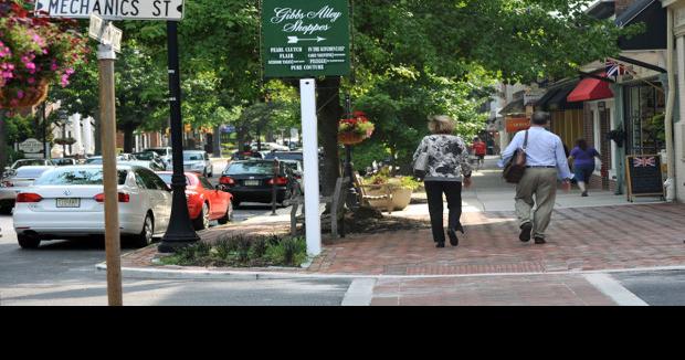 Haddonfield's main street a step back in time