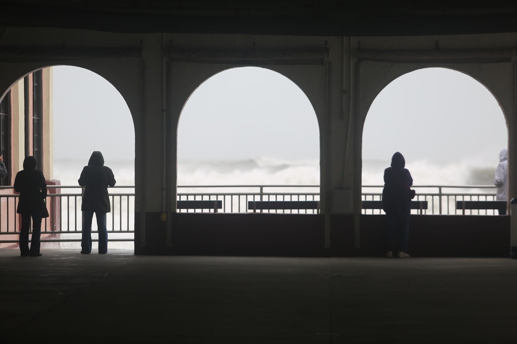 Nor'easter drives ocean surge, beach erosion along NJ shore