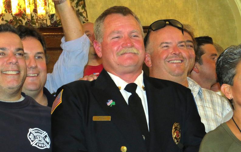 Michael Cahill takes over as chief of the Ventnor Fire Department