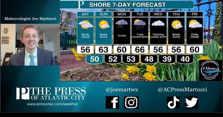 Meteorologist Joe Martucci's April 23-24 weekend forecast