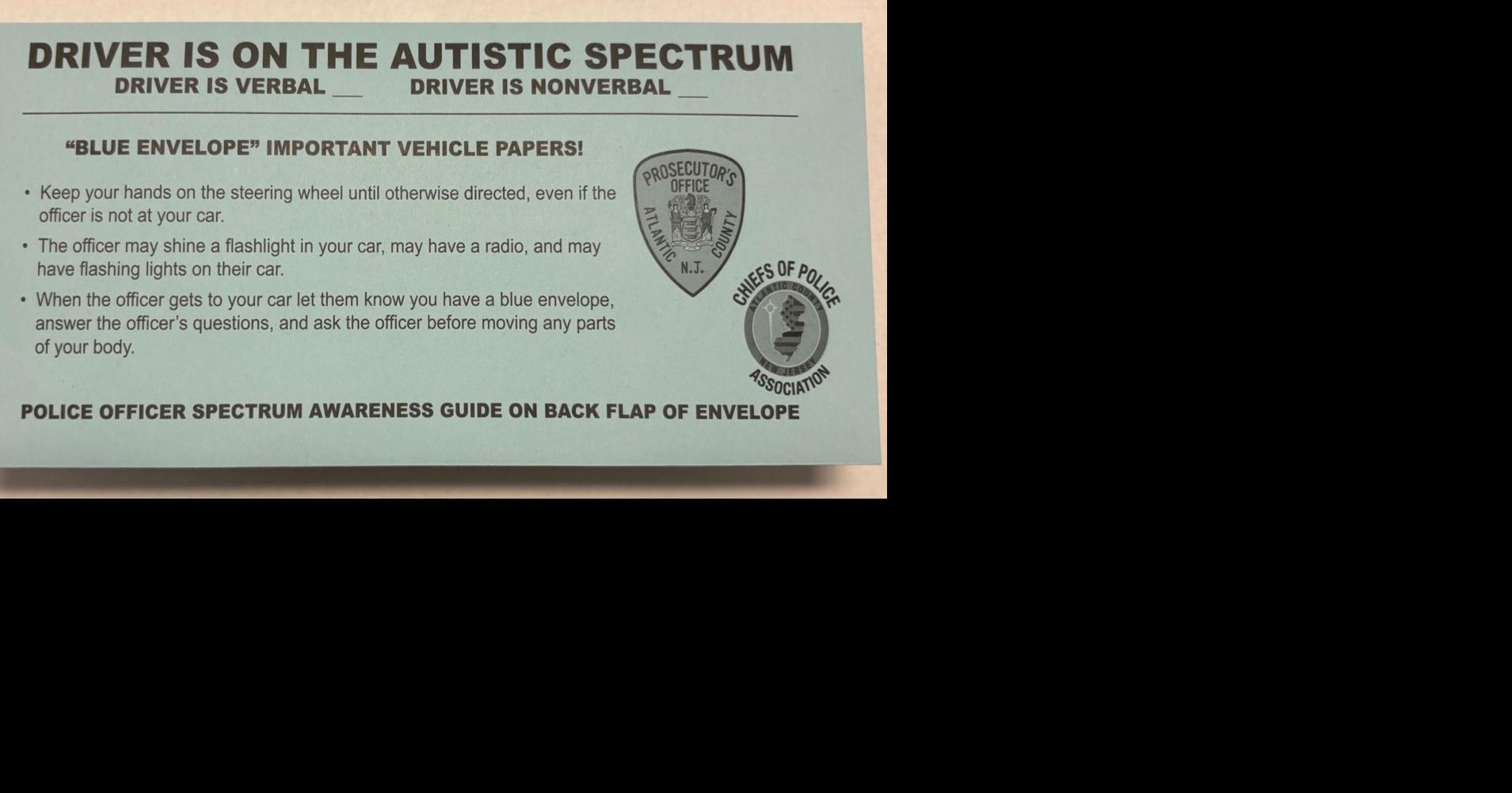 Program aims to improve police stops for drivers with autism