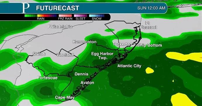 South Jersey and Jersey Shore weekend weather forecast