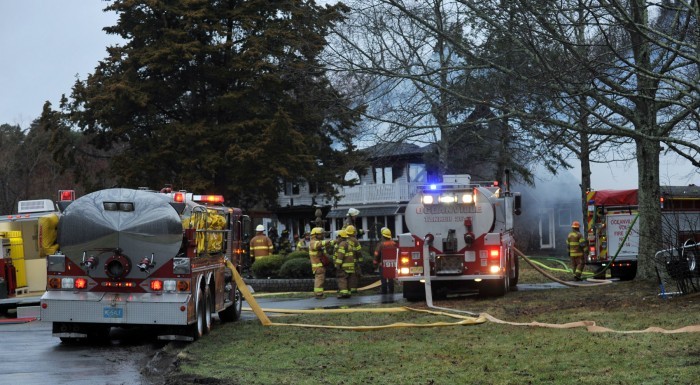 Fire damages house on East Glory Road in Galloway Township
