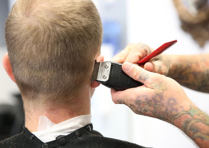 More people means more hair means more barbers