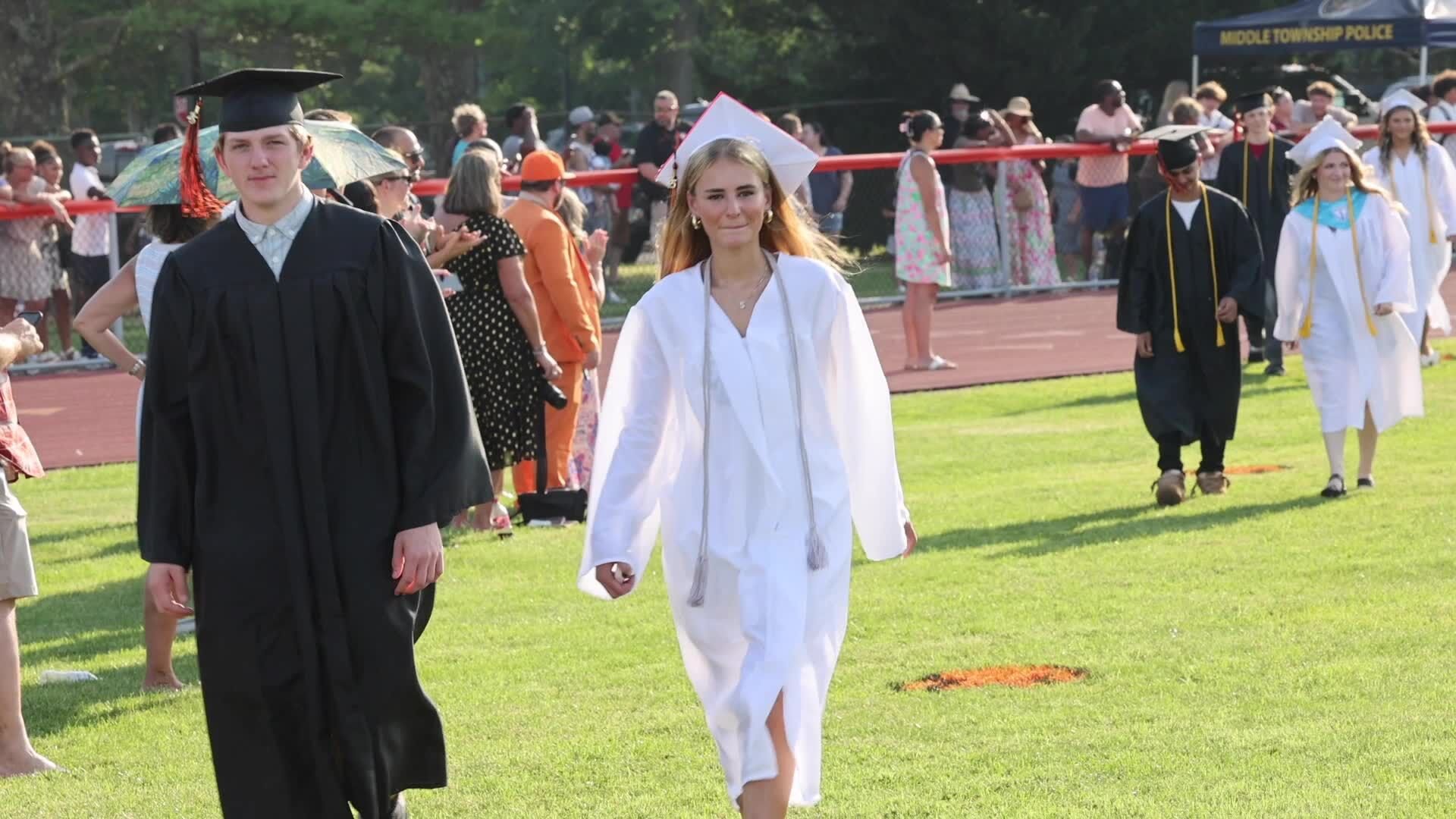 Middle Township High School graduation 2025