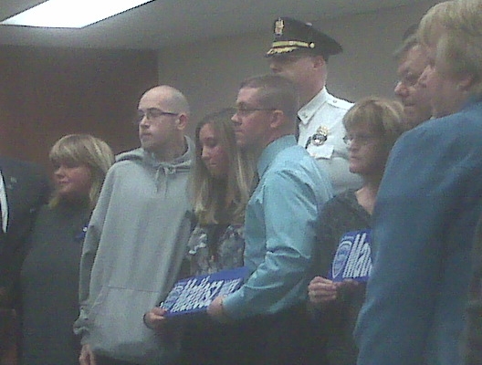 Lakewood honors slain officer Christopher Matlosz with renamed street