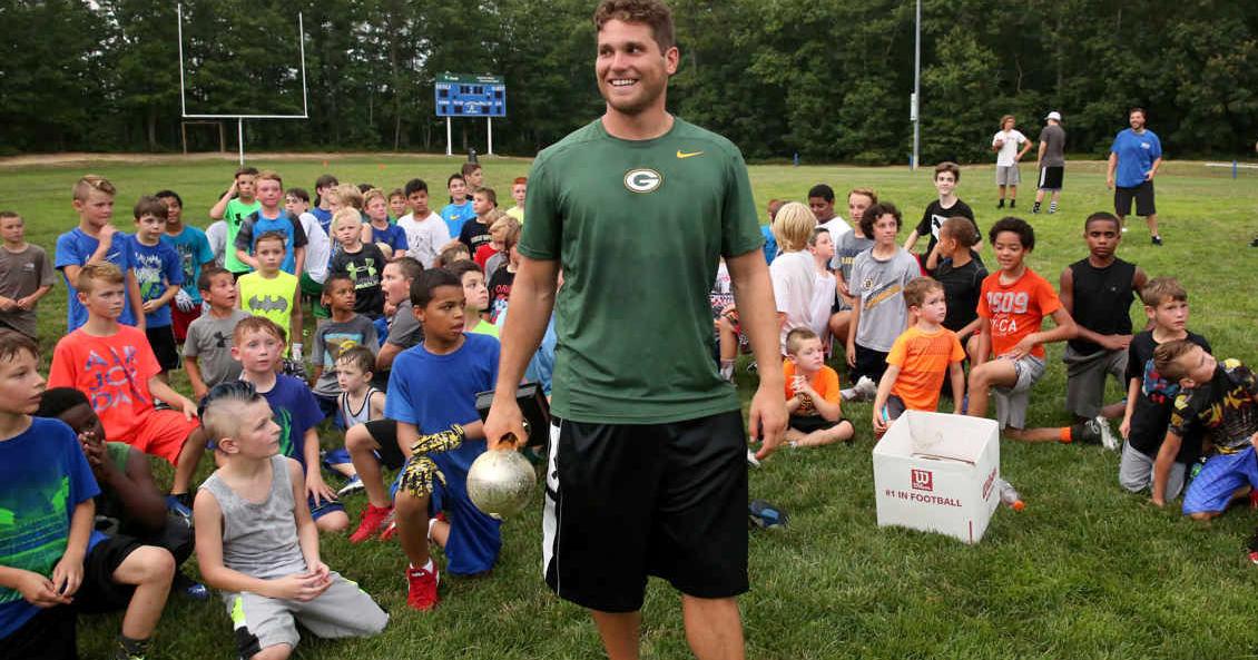 NFL QB Joe Callahan reconnects with Absecon Blue Devils youth football ...