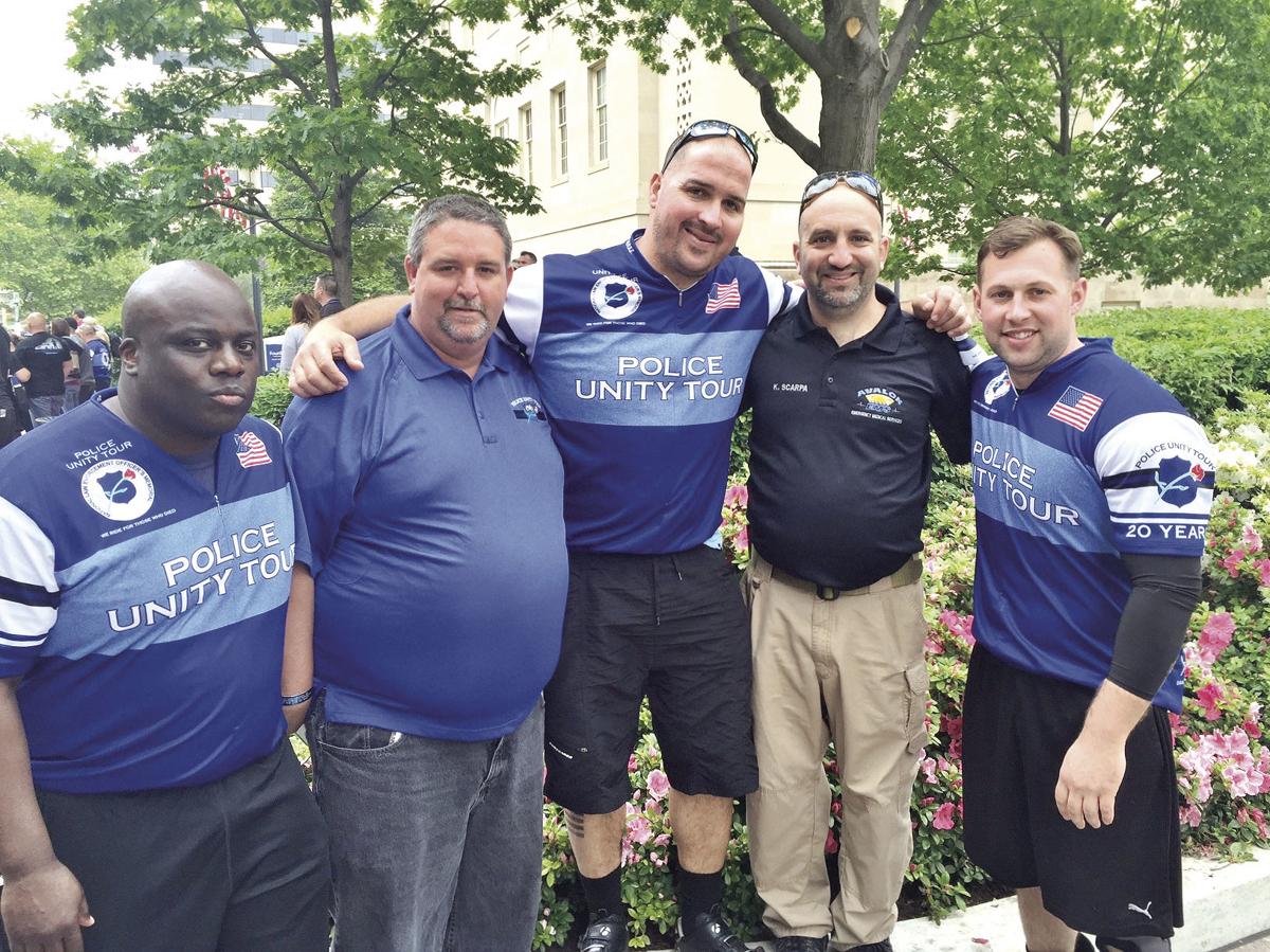 Avalon police, officials participate in Police Unity Tour