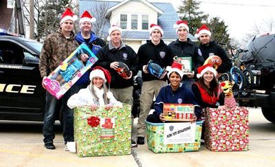 Middle Township police deliver hundreds of gifts to area families