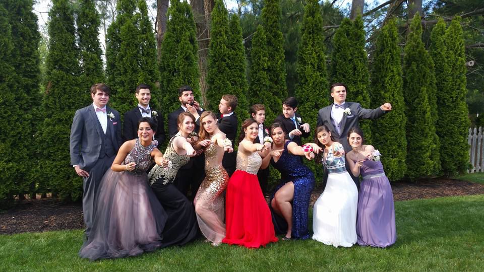 Saturday night sparkled at Mainland prom