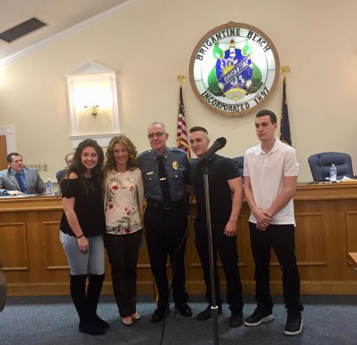 Brigantine swears in new police chief, promotes two others