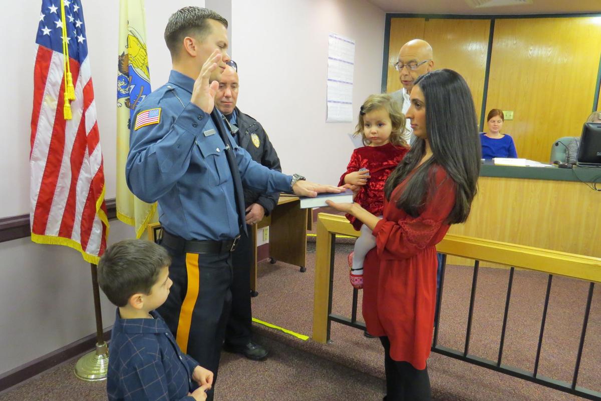 Longport swears in new police officer