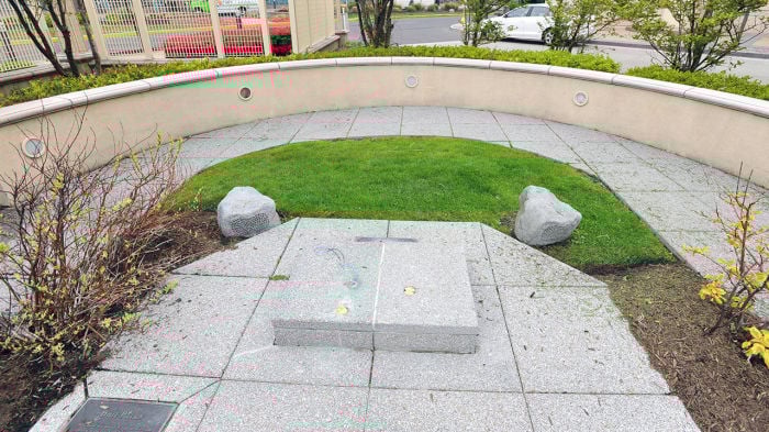 There he is...Wait, where did he go? Bert Parks statue moved