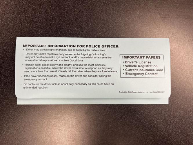 Atlantic County Police Chiefs launch Blue Envelope Program