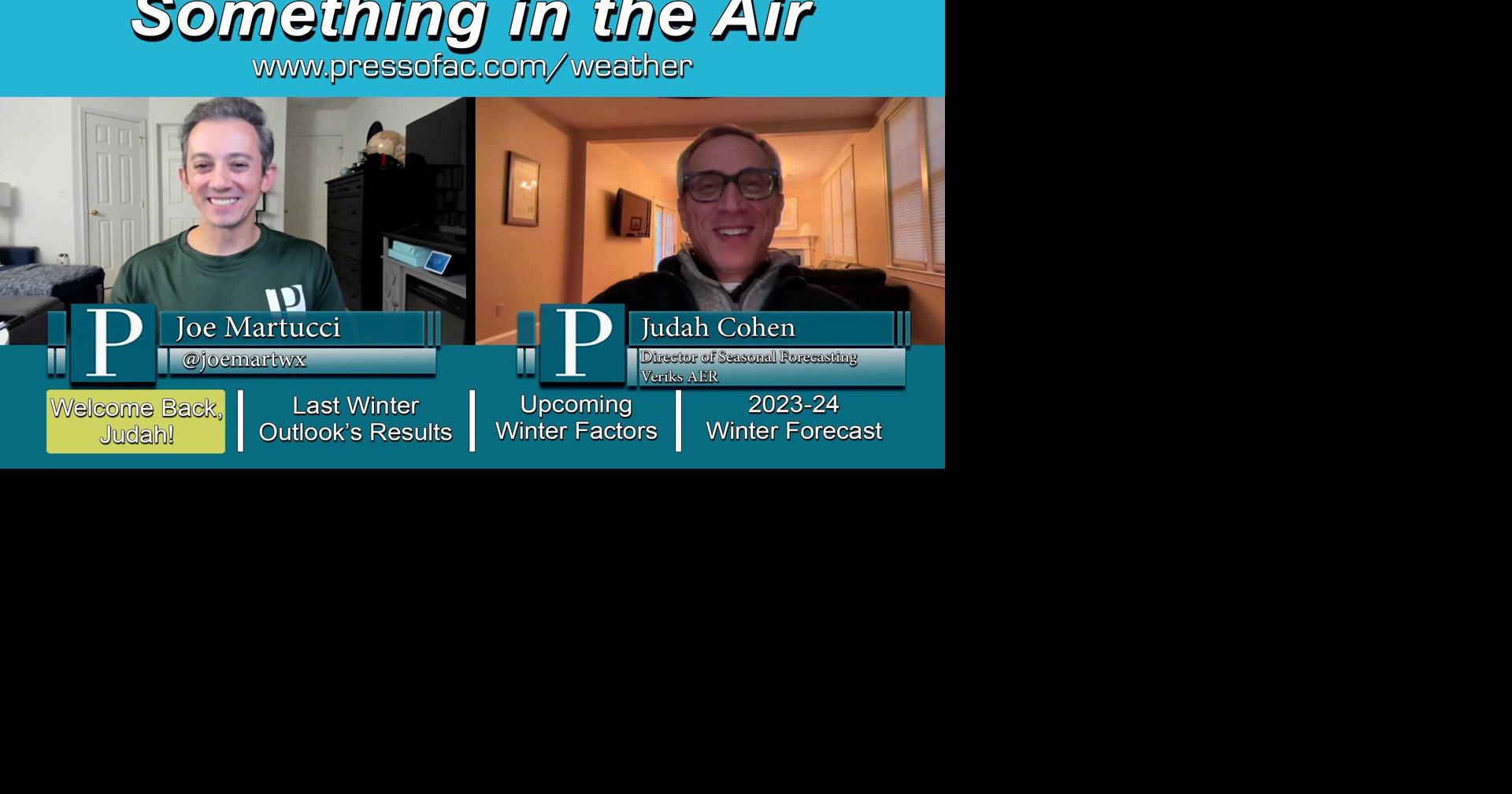 WATCH: The 2023-24 New Jersey Winter Outlook with Dr. Judah Cohen