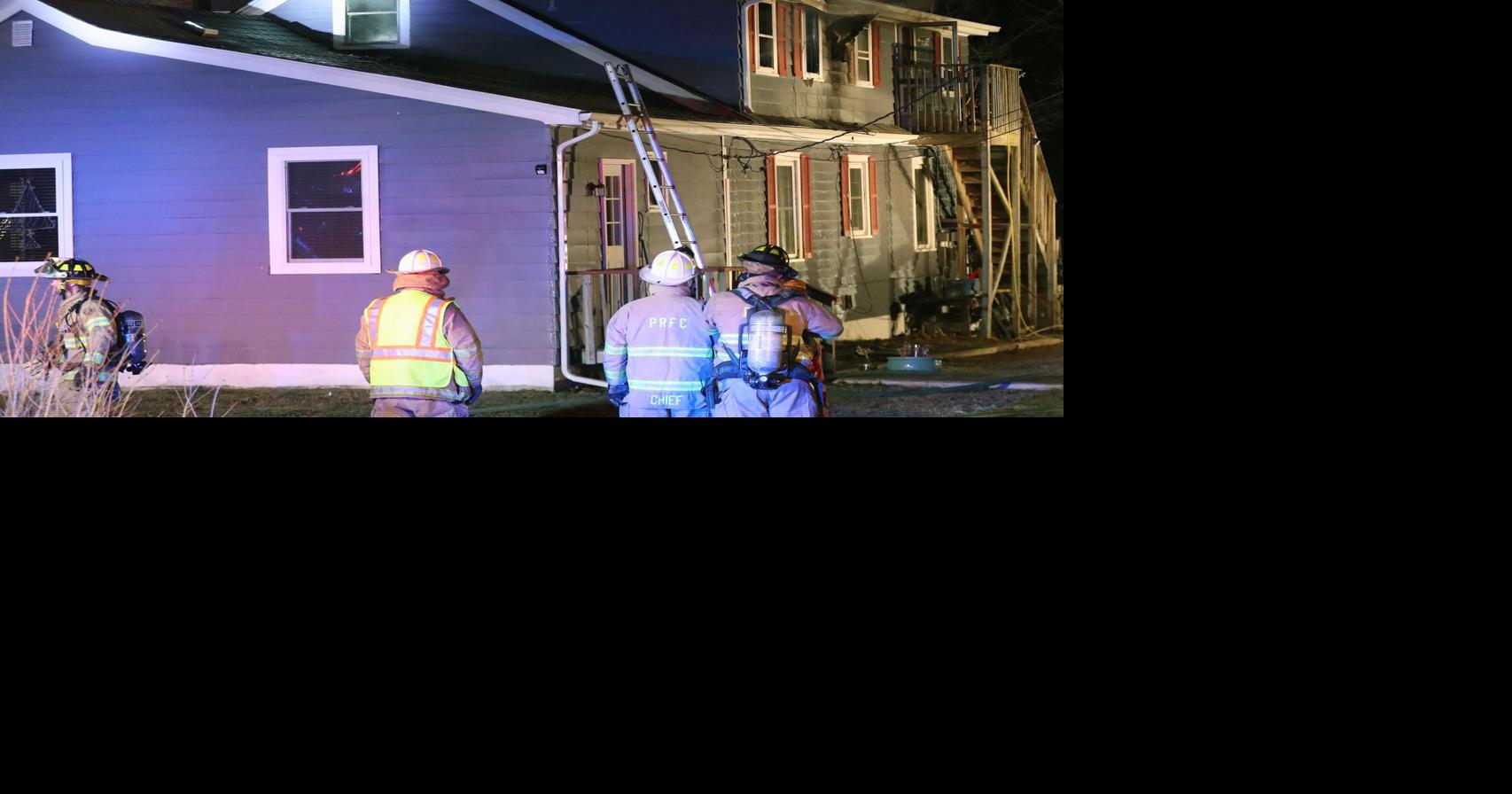 Crews battle Galloway house fire