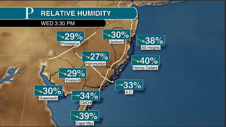 New Jersey Weather Forecast for April 18