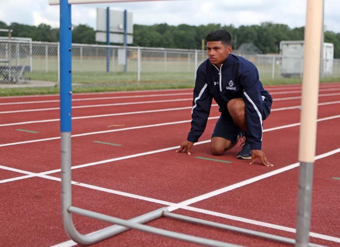 St. Augustine Prep's Sincere Rhea is Boys Track Athlete of the spring
